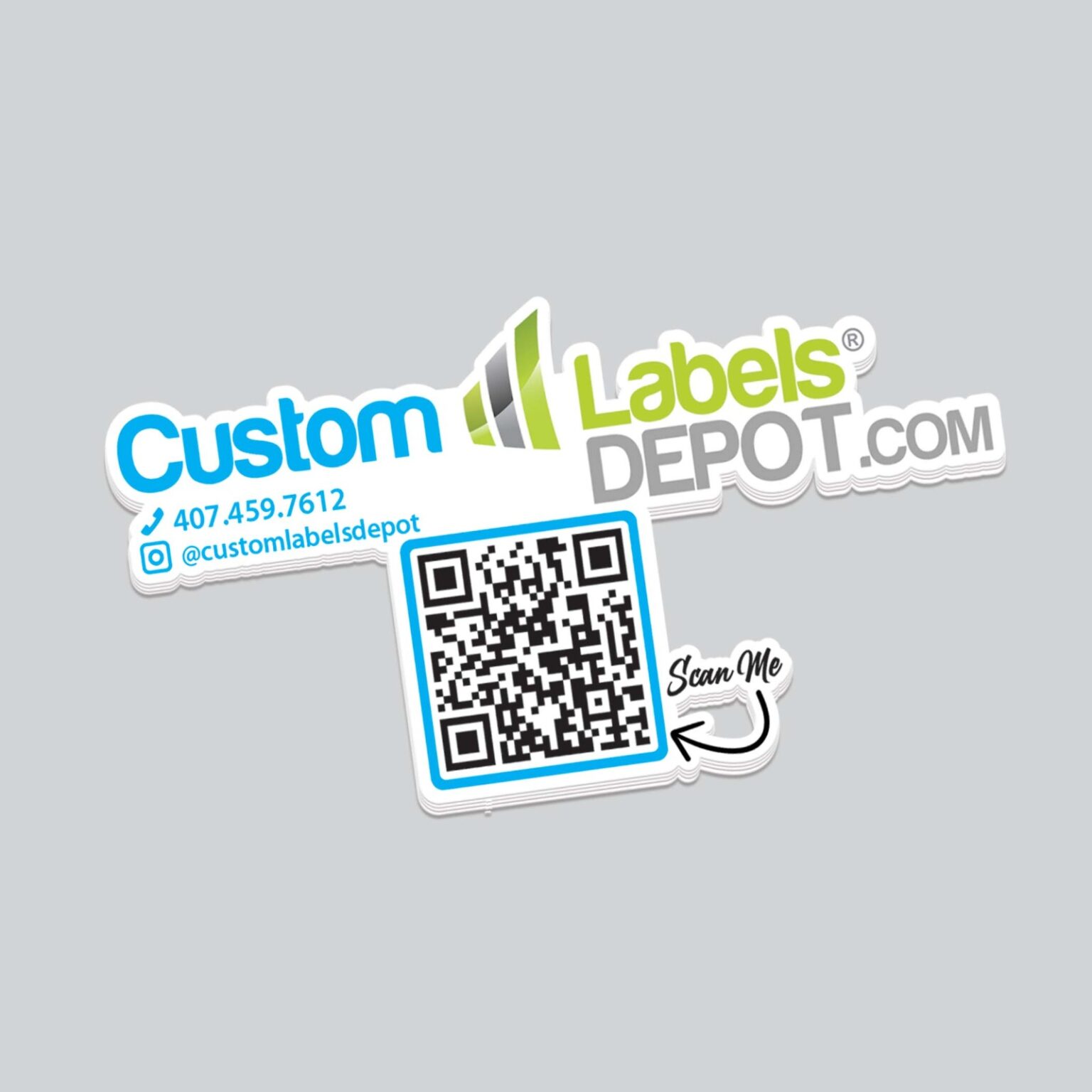 QR Codes Stickers – Custom Labels Depot
